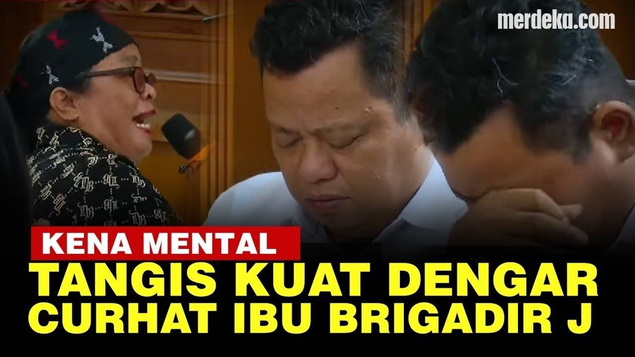 Momen Kuat Maruf Menangis Dengar Tumpahan Kesedihan Ibu Brigadir J
