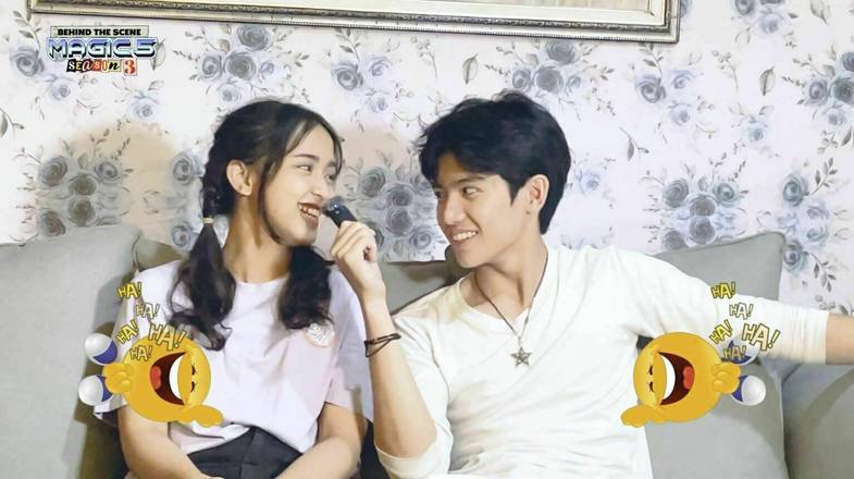 Behind The Scene Magic 5 - Ekspresi Kocak Afan Ketika Jadi Nyamuk Lihat Pasangan Serasi (2023 ...