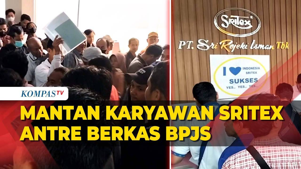 Hari Ketiga Usai PHK, Mantan Karyawan Sritex Urus Pencairan BPJS Ketenagakerjaan - Kompas TV | Vidio