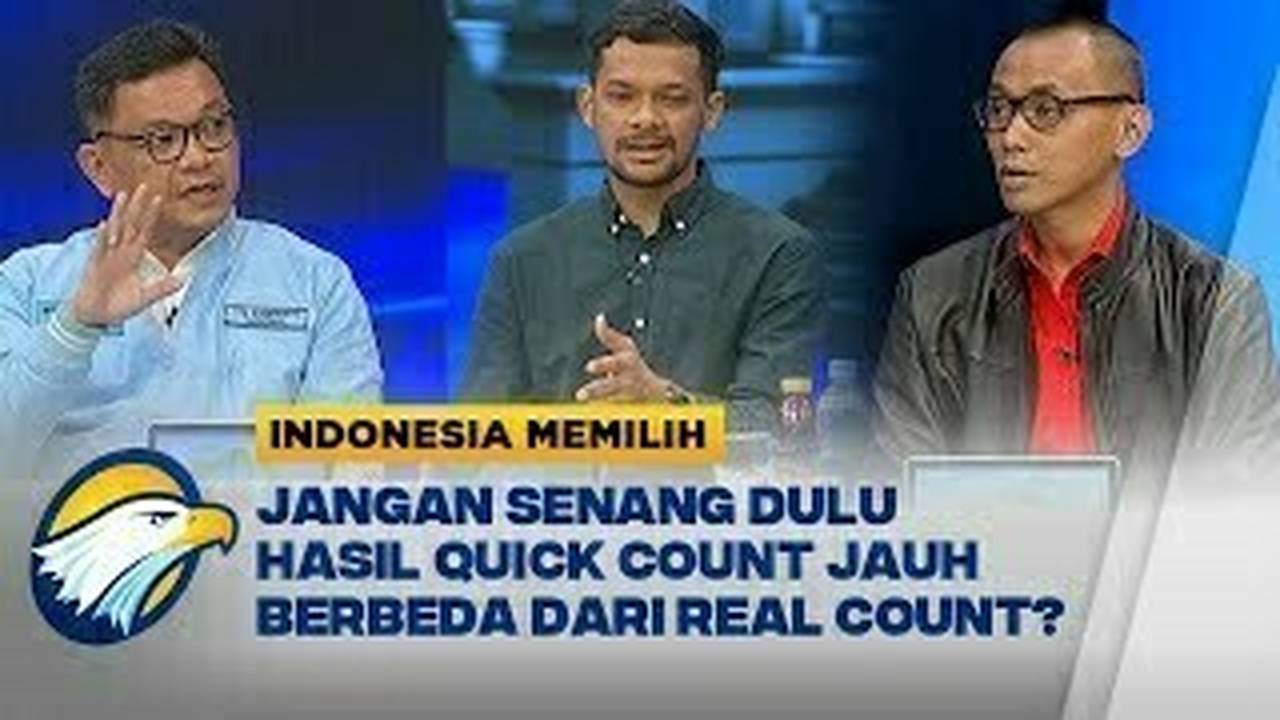 SIMAK! Hasil Quick Count Jauh Berbeda dari Real Count - METRO TV | Vidio