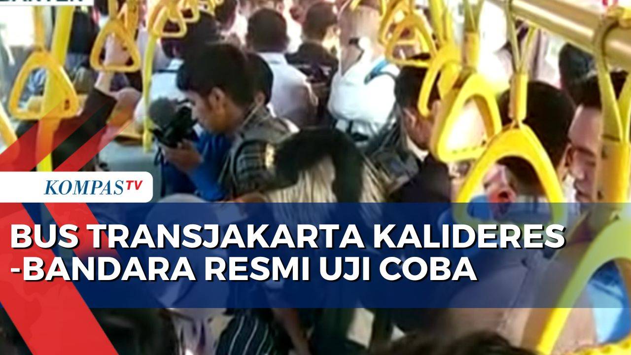 Bus Transjakarta Rute Kalideres-Bandara Soetta Bebas Biaya Selama Uji Coba - Kompas TV