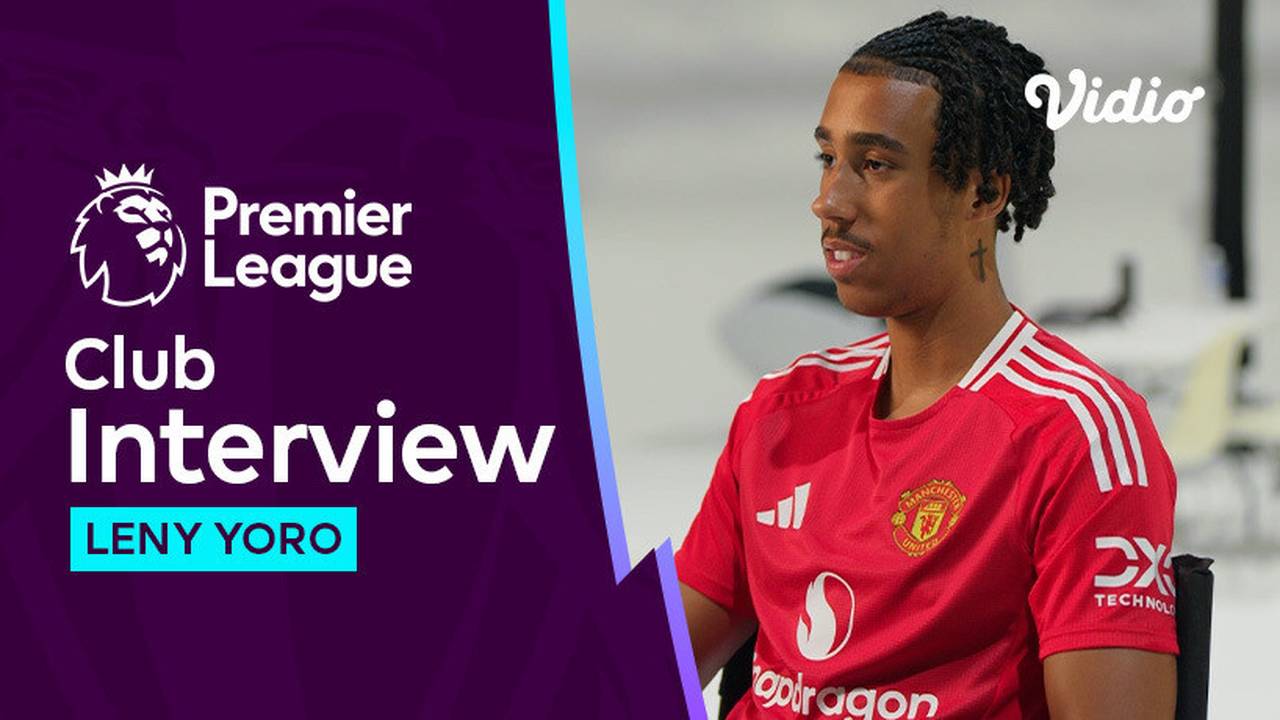 Club Interview, Interview Perdana Leny Yoro di Manchester United ...