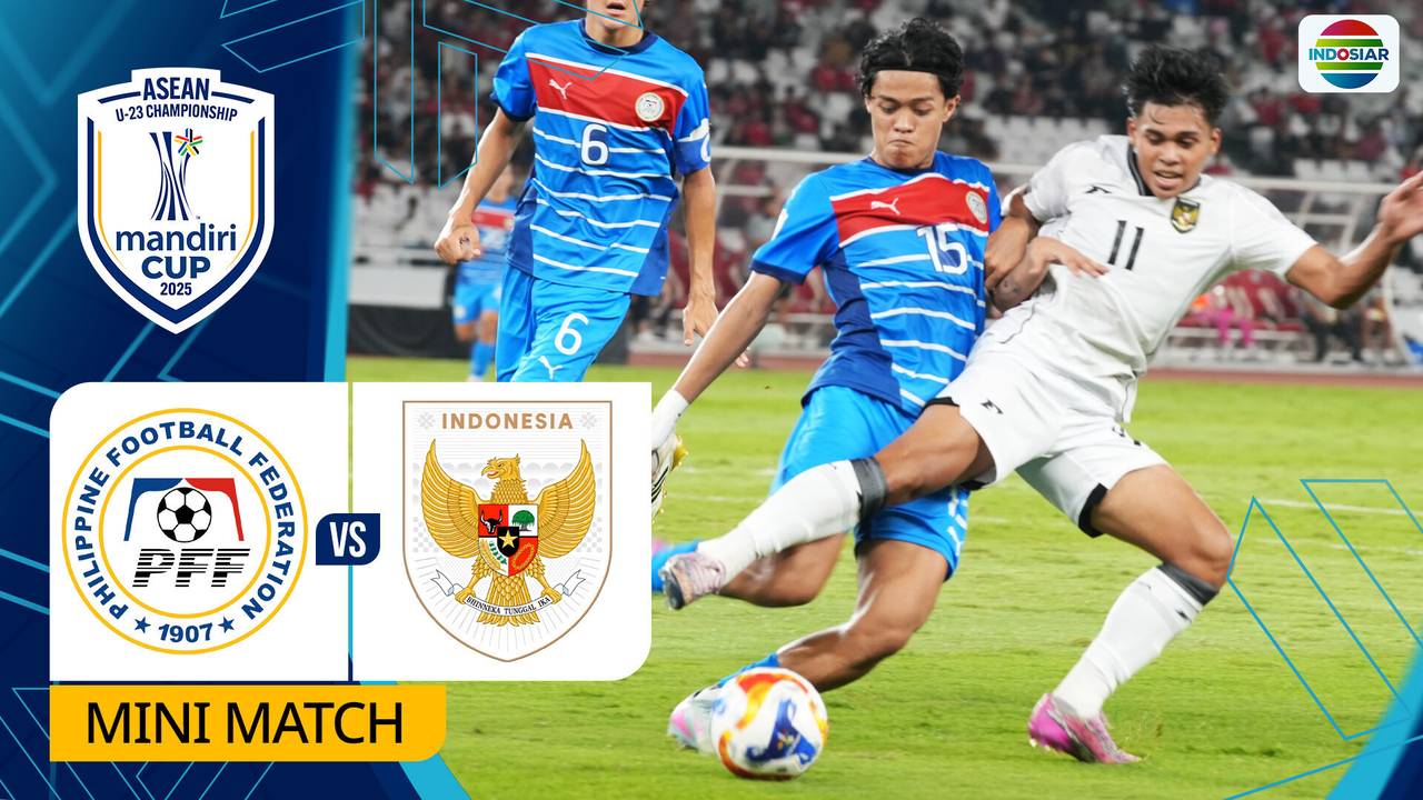 Philippines vs Indonesia - Mini Match | ASEAN U-23 Championship Mandiri ...