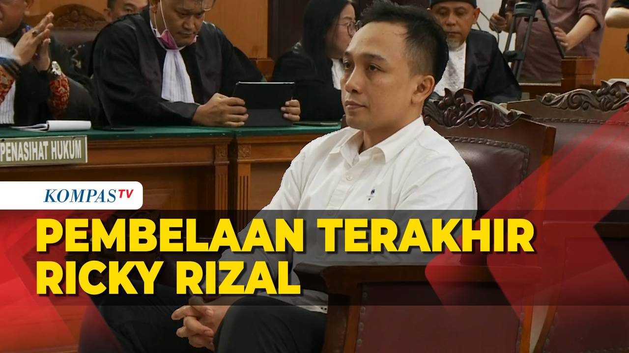 [Full] Duplik Jelang Vonis Ricky Rizal di Kasus Pembunuhan Berencana ...