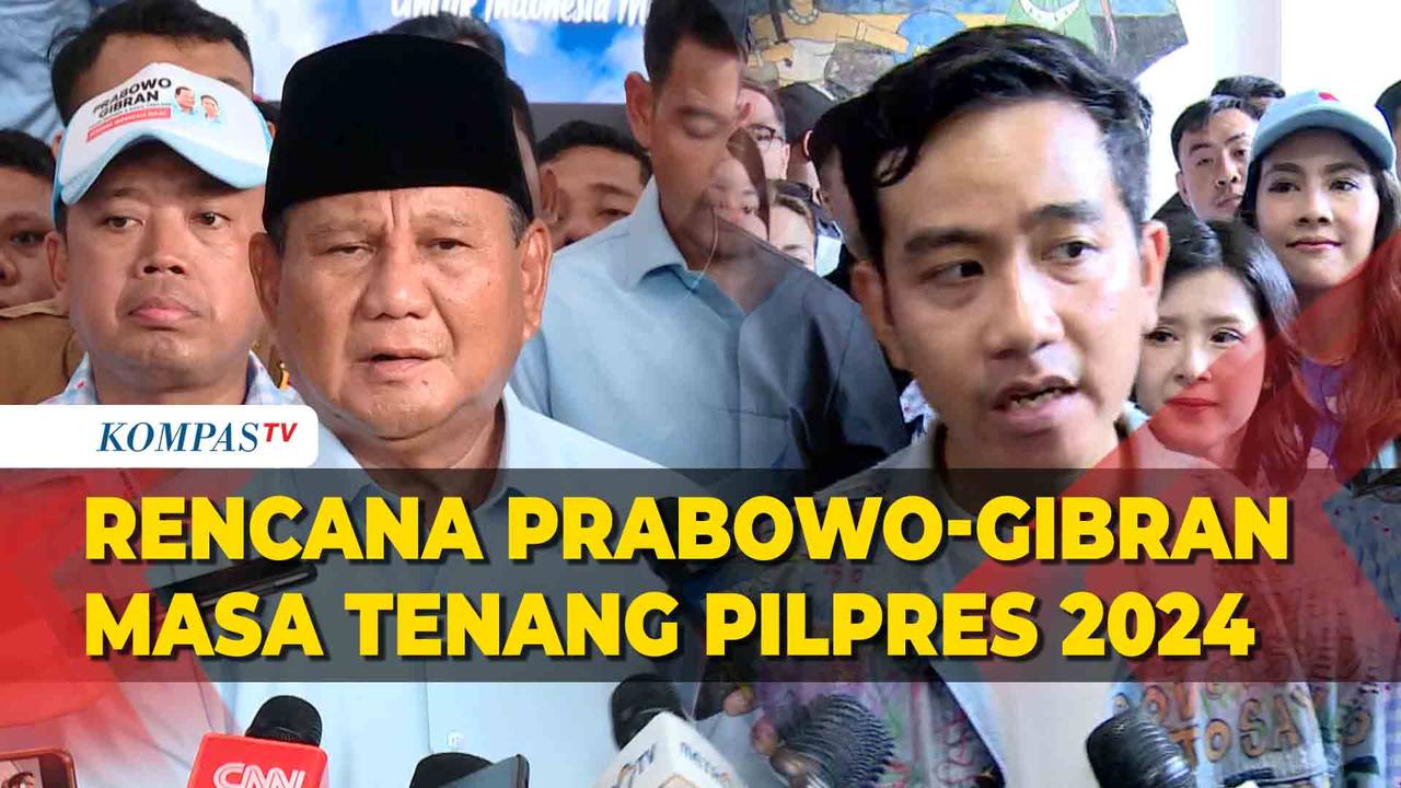 Masa Tenang Pemilu 2024, Ini Kegiatan Prabowo-Gibran - Kompas TV | Vidio
