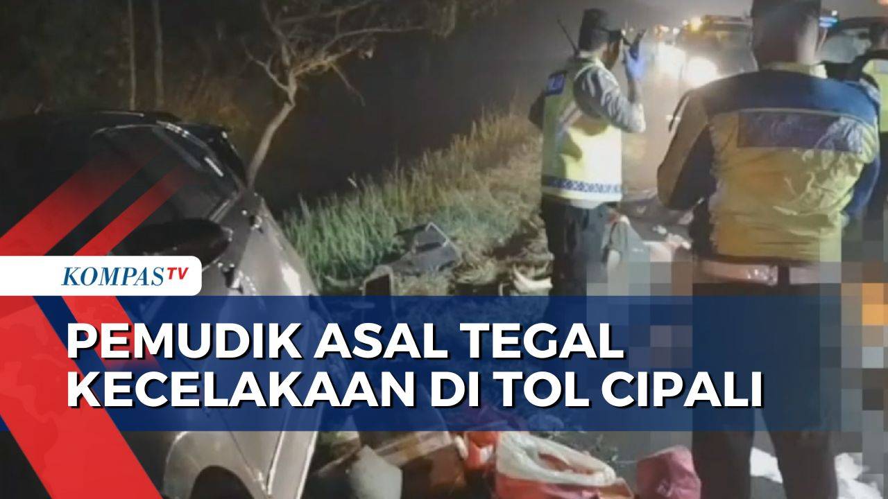 Diduga Sopir Tak Mampu Kendalikan Mobil, Pemudik Asal Tegal Kecelakaan ...