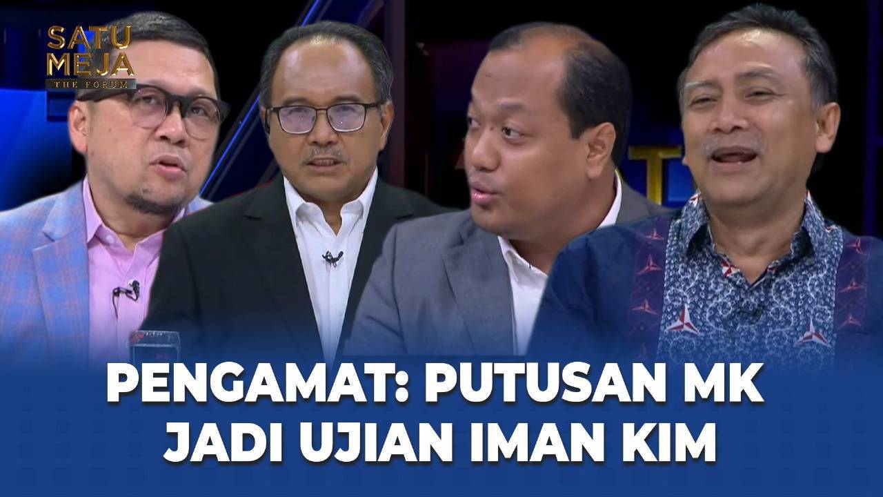 Pengamat Politik: Putusan MK jadi Ujian Iman Politik KIM, Tetap Solid ...