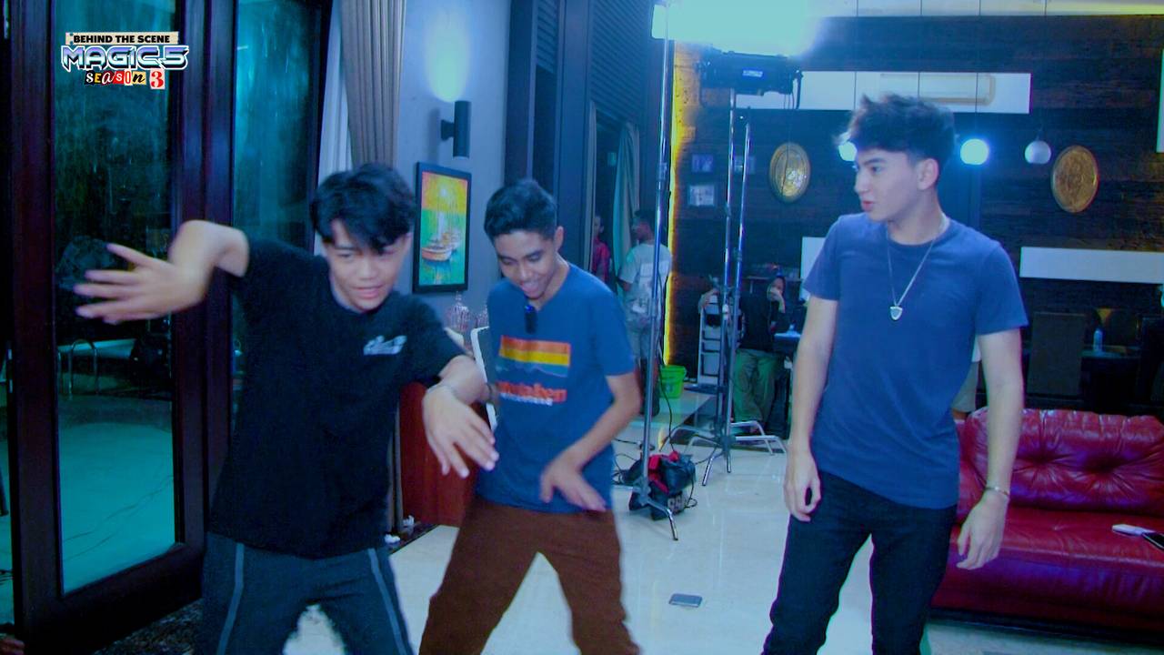 Behind The Scene Magic 5 - Gak Mau Kalah Kece!! Gabriel Belajar Dance ...