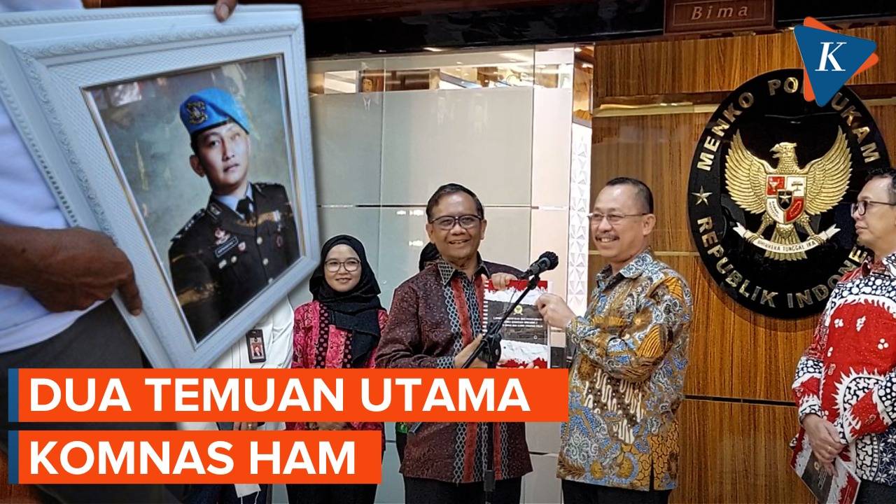 Komnas HAM Serahkan Laporan ke Menko Polhukam, Sebut Ada Dua Temuan Utama - Kompascom | Vidio