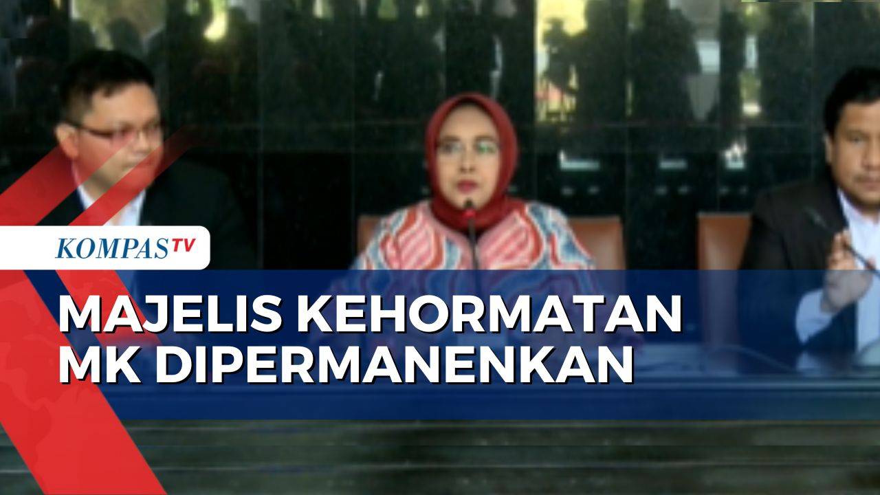 Ini 3 Anggota MKMK Terpilih yang akan Mengemban Tugas Menjaga Etik Hakim - Kompas TV | Vidio
