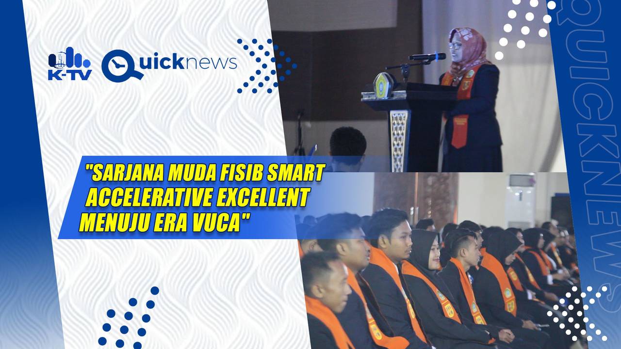 Menarik, Yudisiawan Terbaik FISIB UTM Ikut Yudisium dari Amerika - K-TV ...