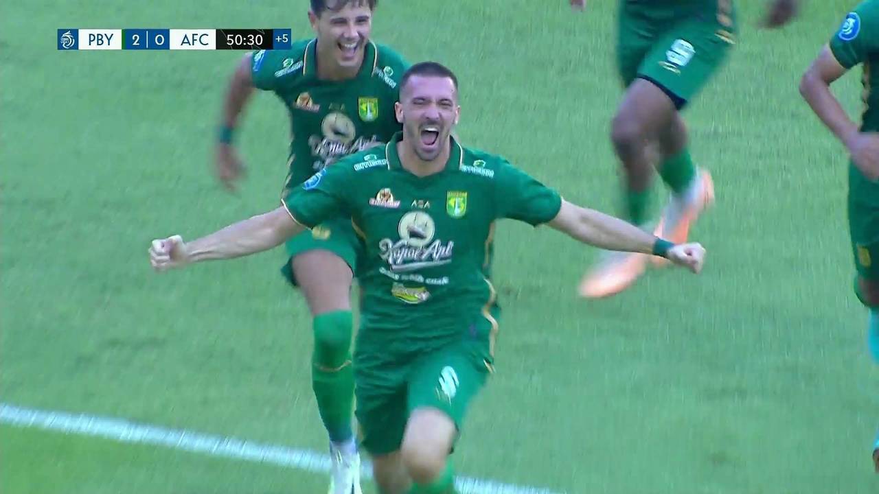GOL!!! Dusan Stevanovic Menambah Skor Keunggulan Untuk Persebaya ...