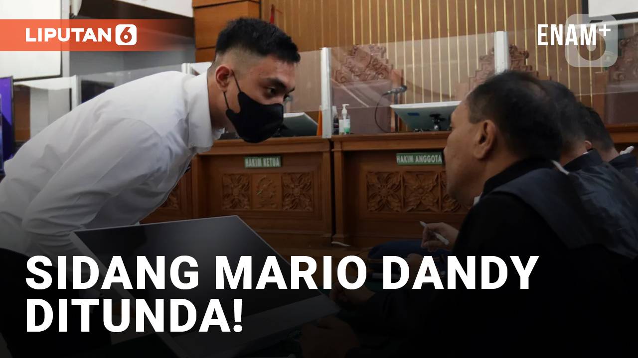 Berkas Belum Rampung, Sidang Tuntutan Mario Dandy dan Shane Lukas ...
