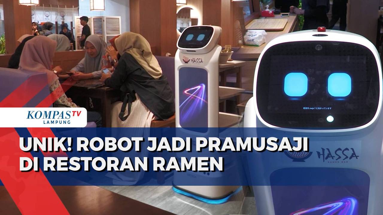 Unik! Robot Jadi Pramusaji di Restoran Ramen - Kompas TV | Vidio