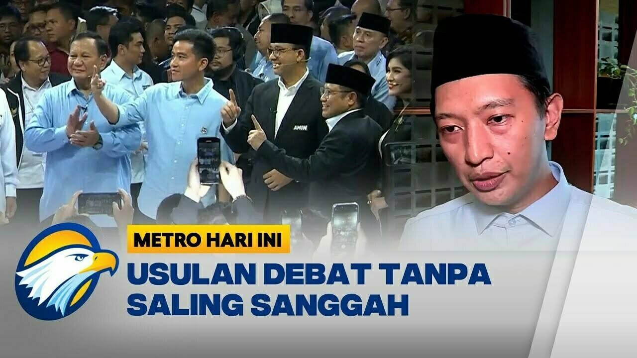 TKN Prabowo Gibran Usul Debat Tanpa Saling Sanggah - METRO TV | Vidio