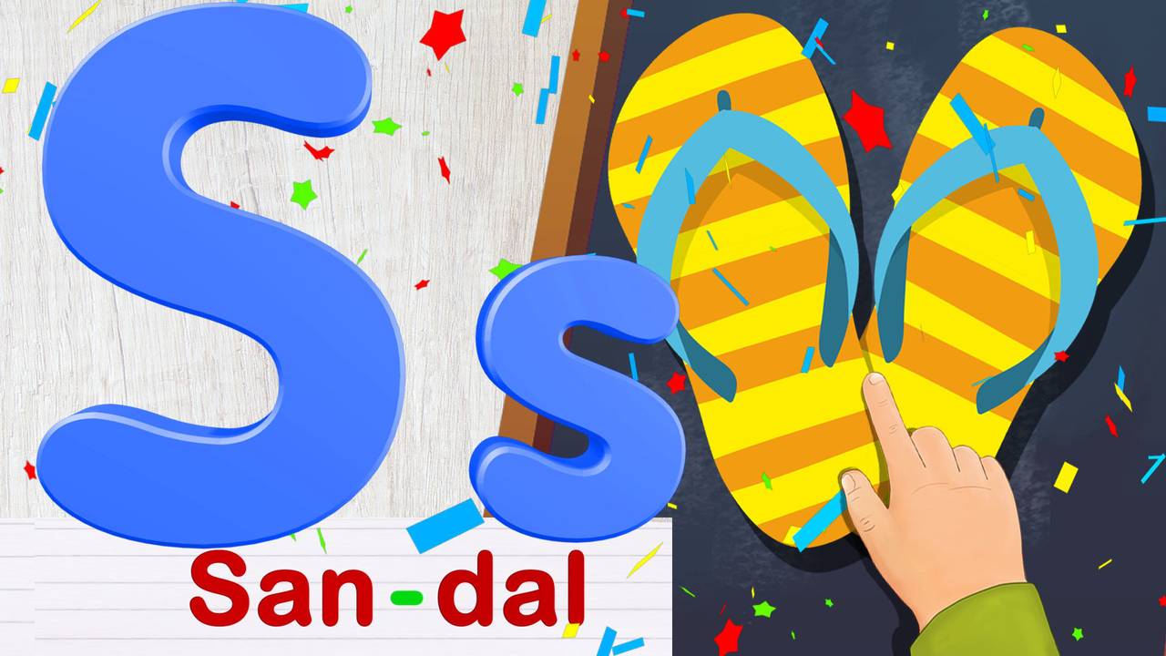 Sarah Playschool - Belajar Alfabet - Belajar huruf S untuk anak PAUD/TK ...