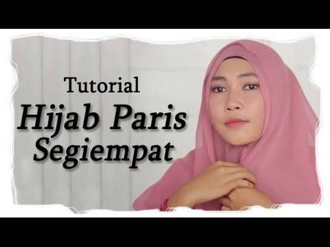 Tutorial Hijab Segi Empat Modern