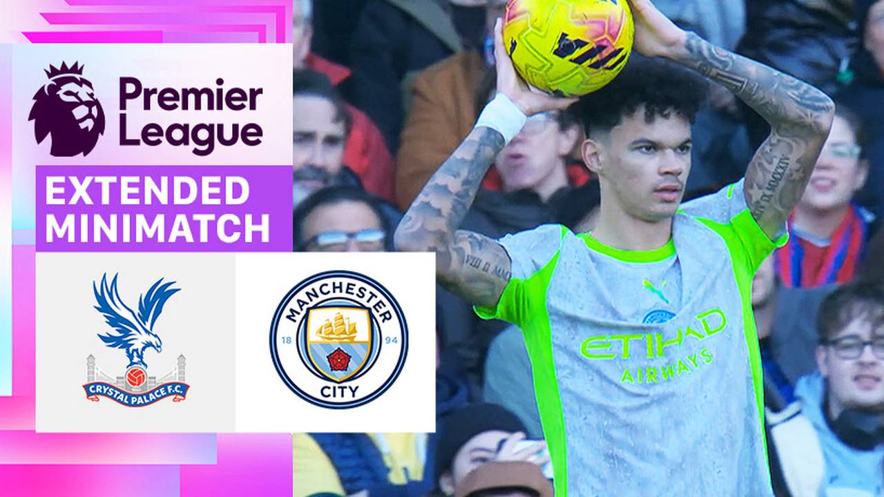 Crystal Palace vs Man City - Extended Mini Match | Premier League 2025/26