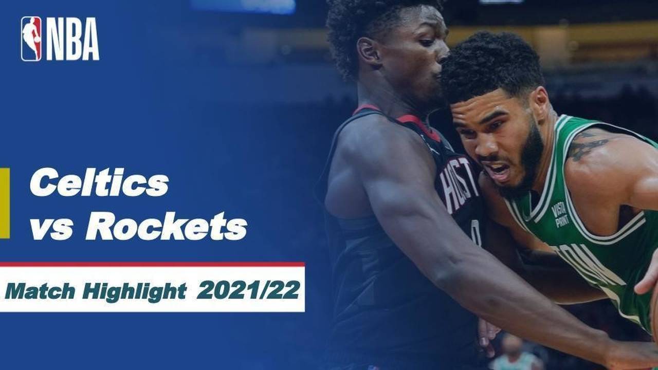 Match Highlight | Boston Celtics vs Houston Rockets | NBA Regular ...