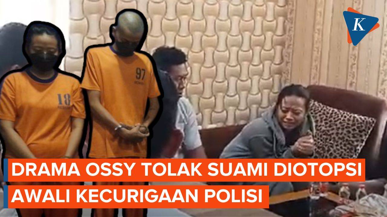 Drama Istri Dalang Pembunuhan Suami di Karawang, Menangis Histeris Saat Otopsi - Kompascom | Vidio