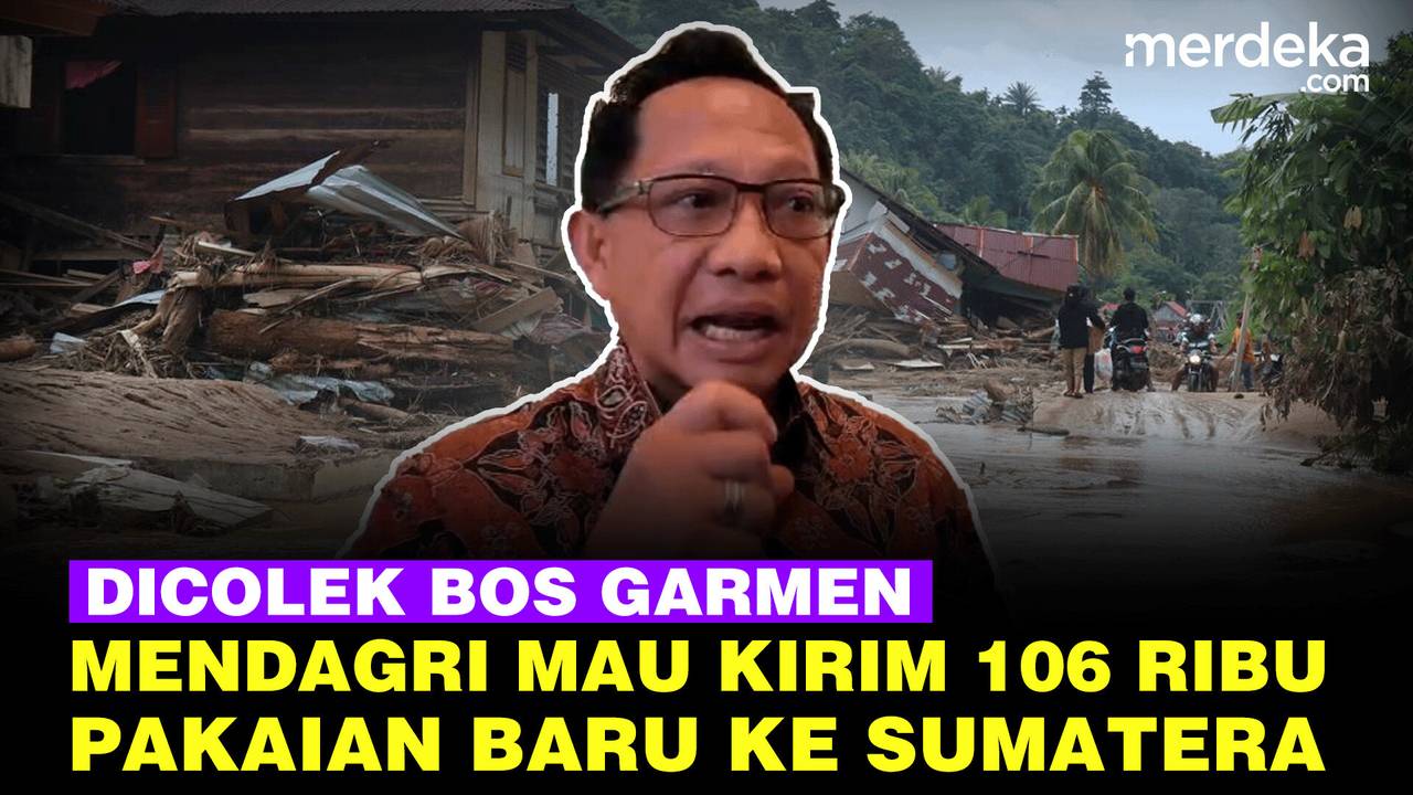 Mendagri Tito 'Dicolek' Bos Garmen, Mau Kirim 106 Ribu Pakaian Baru ke ...