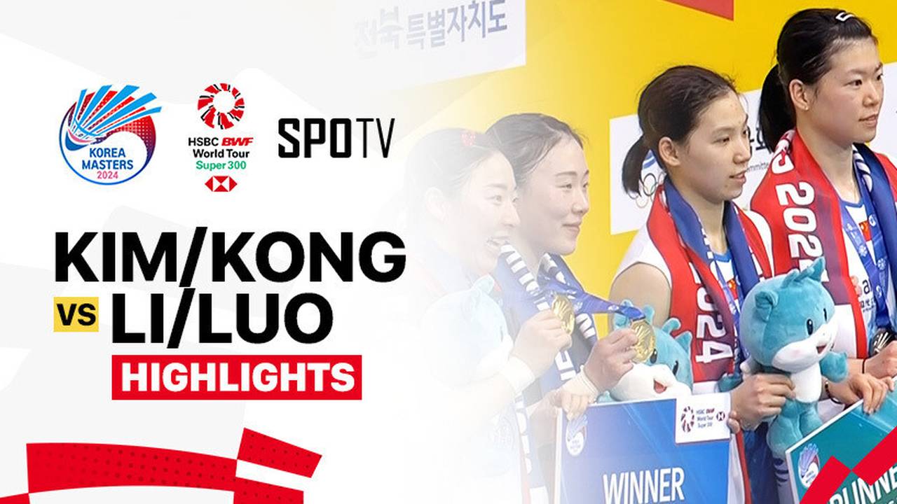 Kim Hye Jeong/Kong Hee Yong (KOR) vs Li Yi Jing/Luo Xu Min (CHN) - Highlights | Korea Masters ...