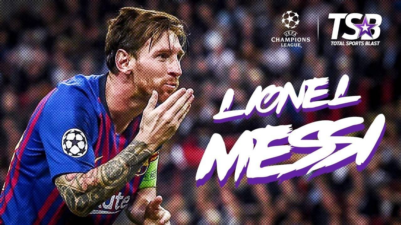 CHAMPIONS LEAGUE - ALL TIME HERO, LIONEL MESSI! | Vidio