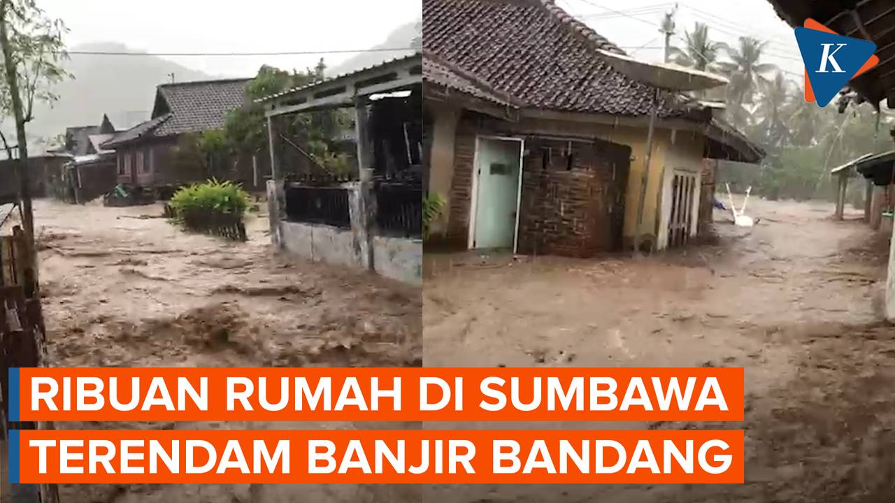 6 Kecamatan di Sumbawa Diterjang Banjir Bandang - Kompascom | Vidio
