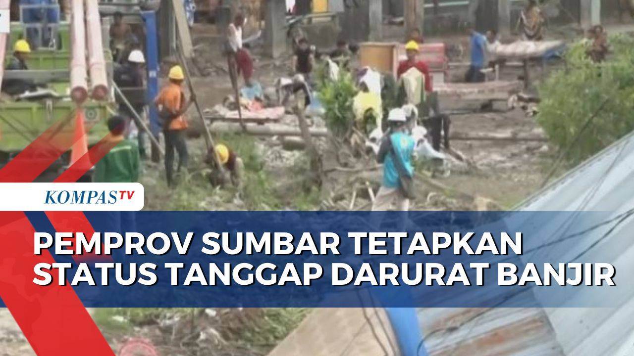 Sumbar Tanggap Darurat Banjir Pemenuhan Kebutuhan Korban Terdampak