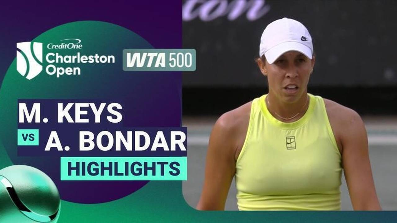 Madison Keys vs Anna Bondar - Highlight | WTA 500: Credit One ...