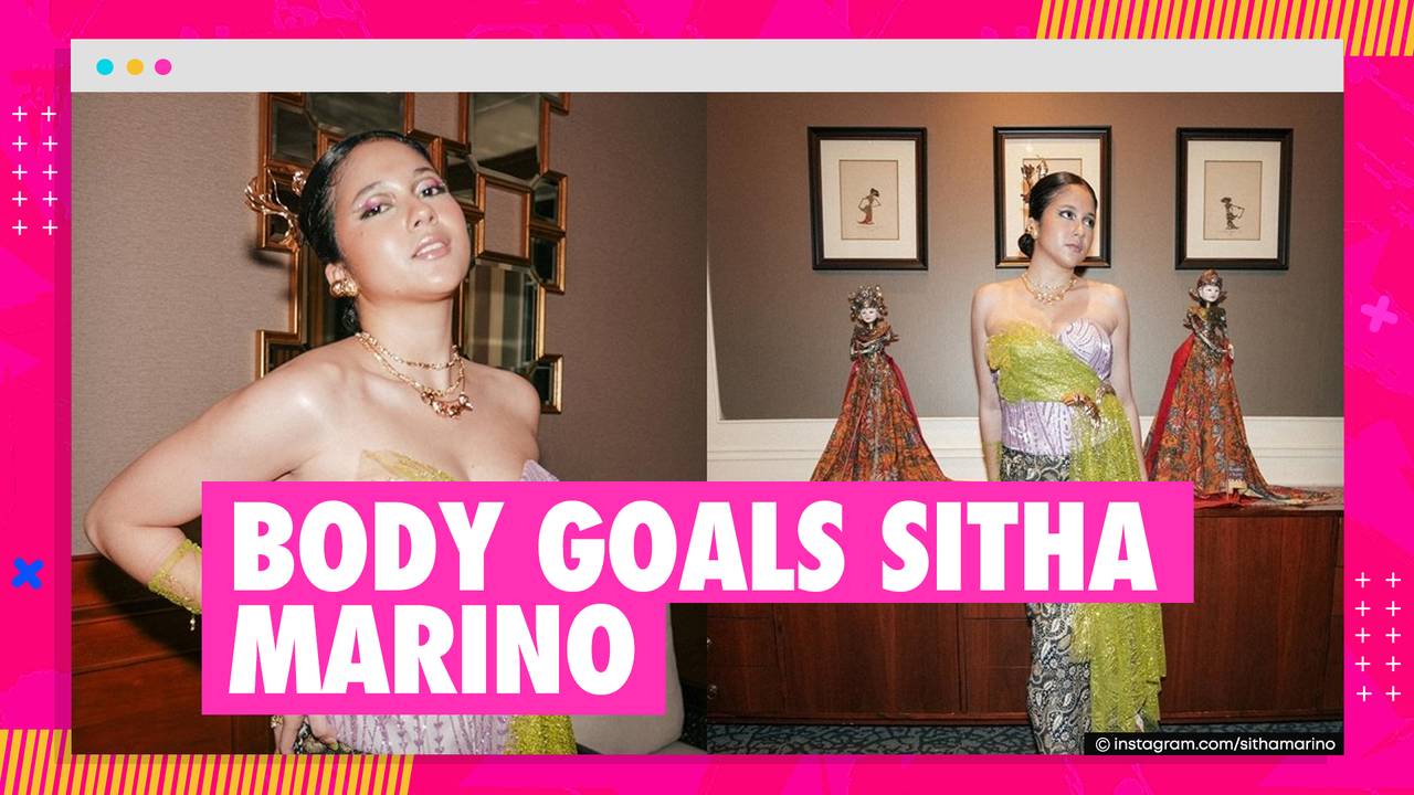 8 Potret Sitha Marino Makin Cantik Dan Hot Dalam Balutan Kebaya, Body Goals Sukses Curi ...