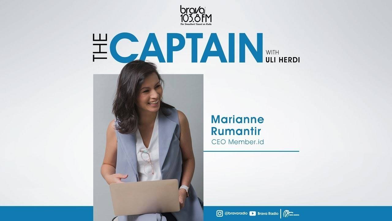 The Captain with CEO Member.id - Marianne Rumantir | Vidio