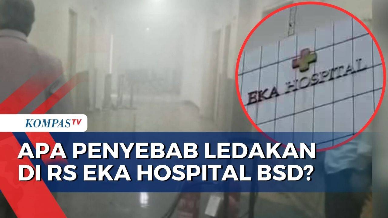 Ledakan Keras Terjadi di RS Eka Hospital BSD, Rumah Sakit Masih ...