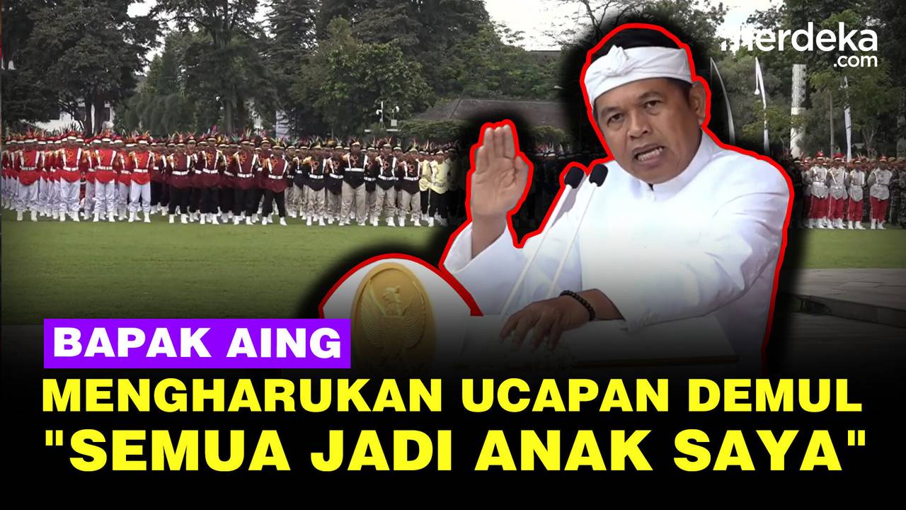Mengharukan Ucapan Demul Bapak Aing ke Anak Tak Dijemput Orangtua: Semua Jadi Anak Saya - merdeka