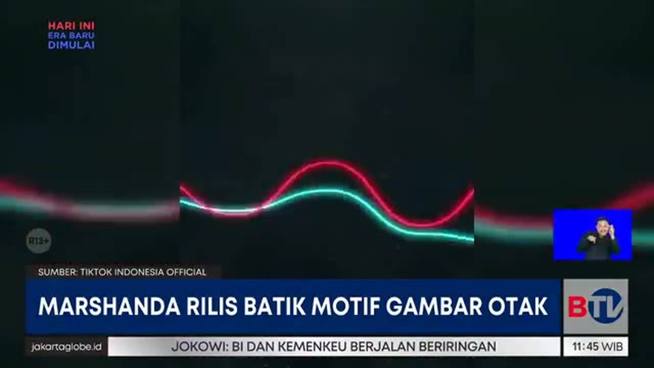 Marshanda Rilis Batik Motif Gelombang Otaknya Tepat di Hari Kesehatan ...