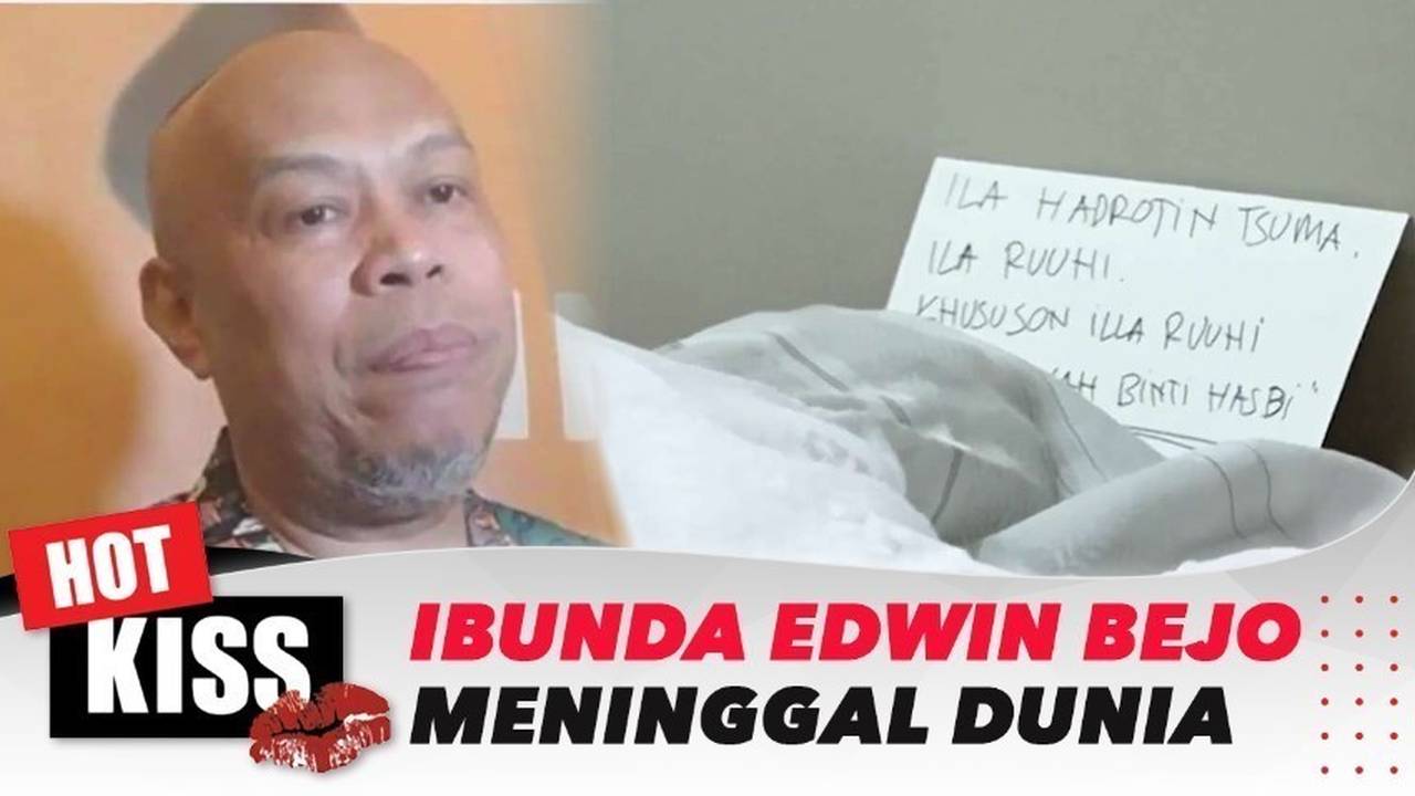 Berjuang Melawan Kanker, Ibunda Aktor Edwin Bejo Meninggal Dunnia | Hot ...