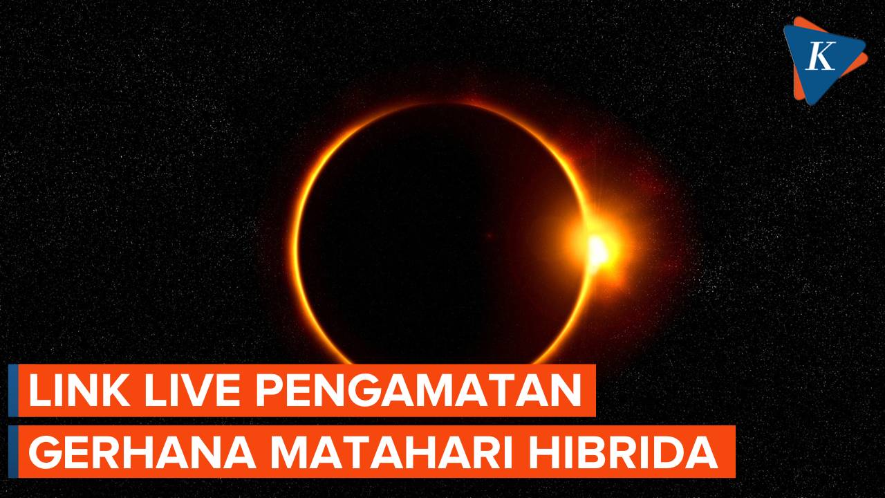 Link Live Streaming Gerhana Matahari di Seluruh Indonesia Hari Ini ...