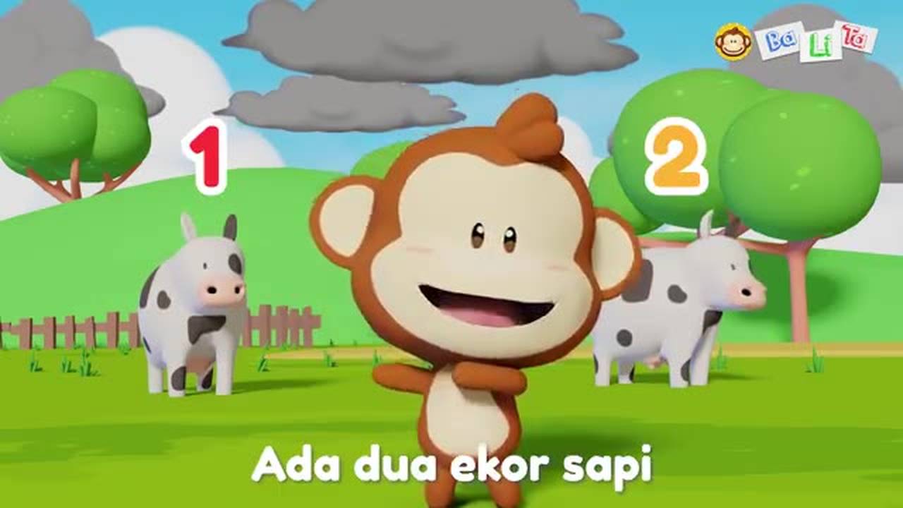 Balita Official - Seri Hewan - Lagu Anak Indonesia - Lima Ekor Sapi (2020)