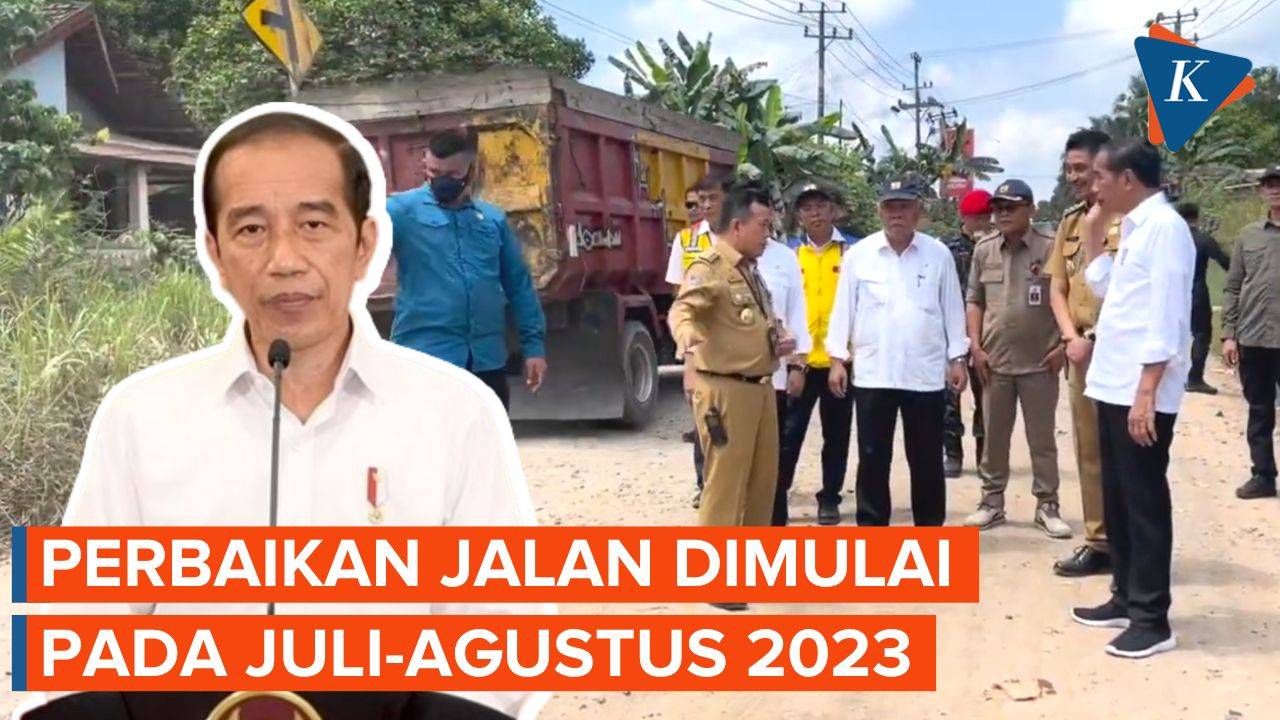 Jokowi Ambil Alih Perbaikan Jalan Rusak di Jambi - Kompascom | Vidio