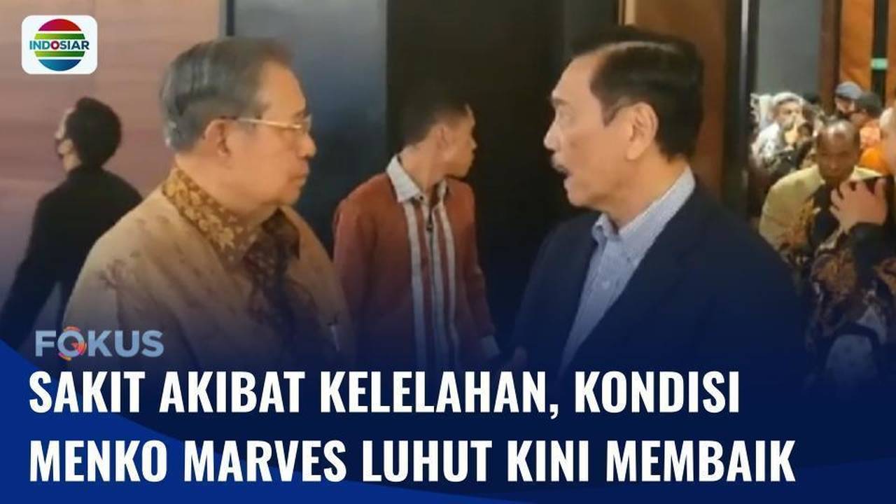 Sempat Dikabarkan Sakit karena Kelelahan, Kondisi Menko Marves Luhut ...
