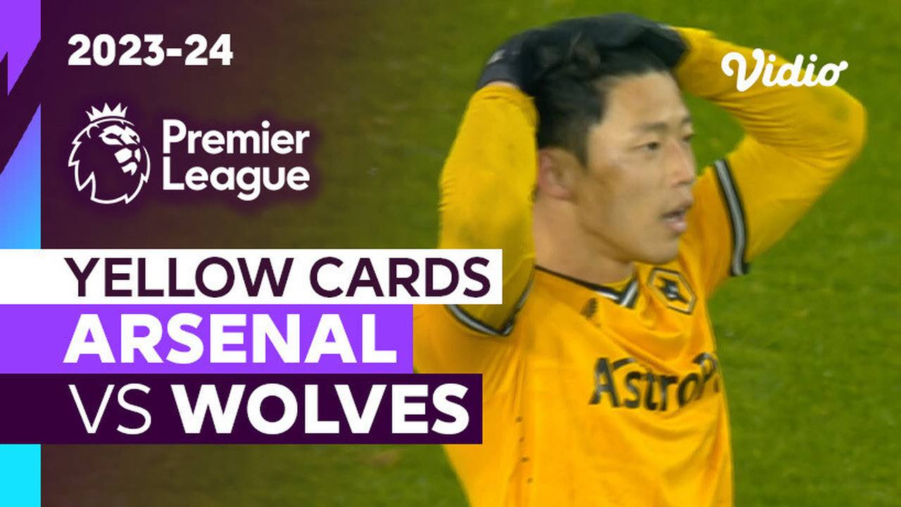 Kartu Kuning | Arsenal vs Wolves | Premier League 2023/24 | Vidio