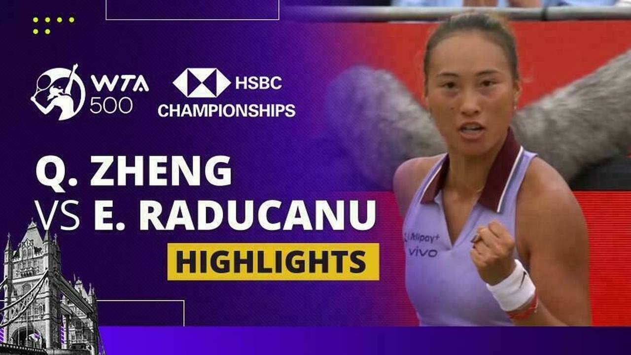 Quarterfinal: Qinwen Zheng vs Emma Raducanu - Highlights | WTA 500: HSBC Championships 2025 | Vidio