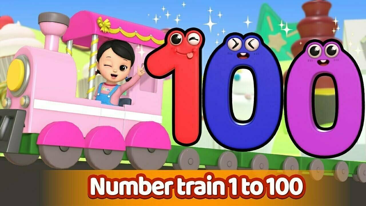 Hello Carrie - Let's Learn Numbers - Number train 1 to 100 (2022)