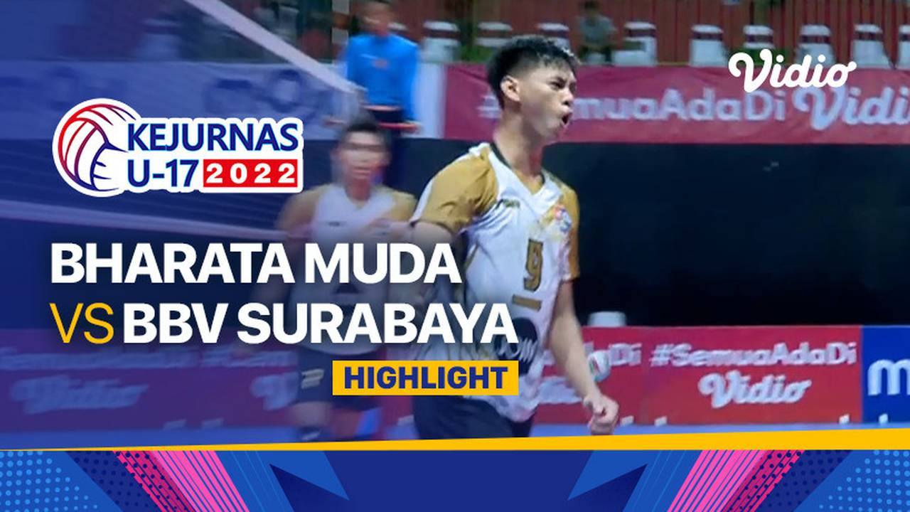 Highlights Semifinal - Putra: Bharata Muda vs BBV Surabaya | Kejurnas ...