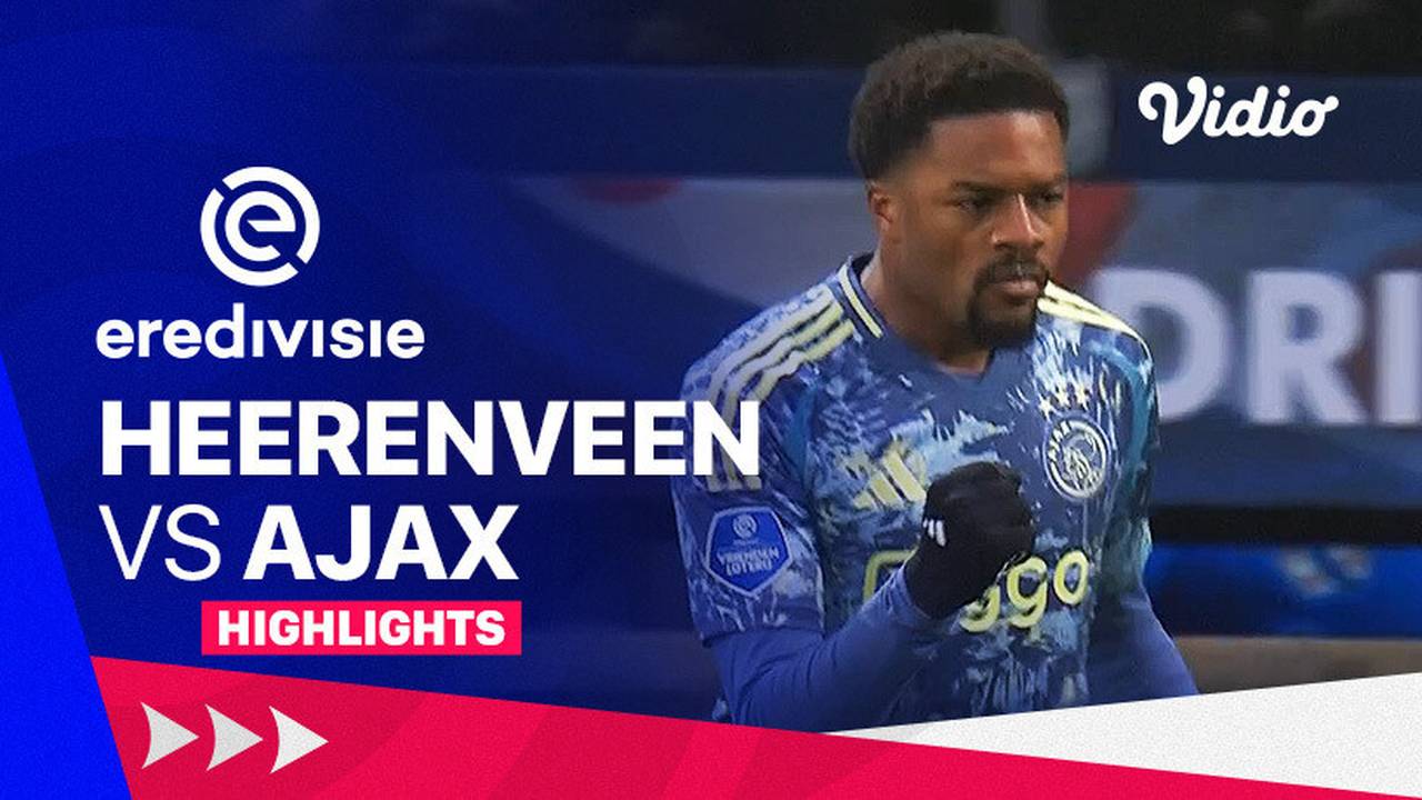 Heerenveen vs Ajax - Highlights | Eredivisie 24/25 | Vidio