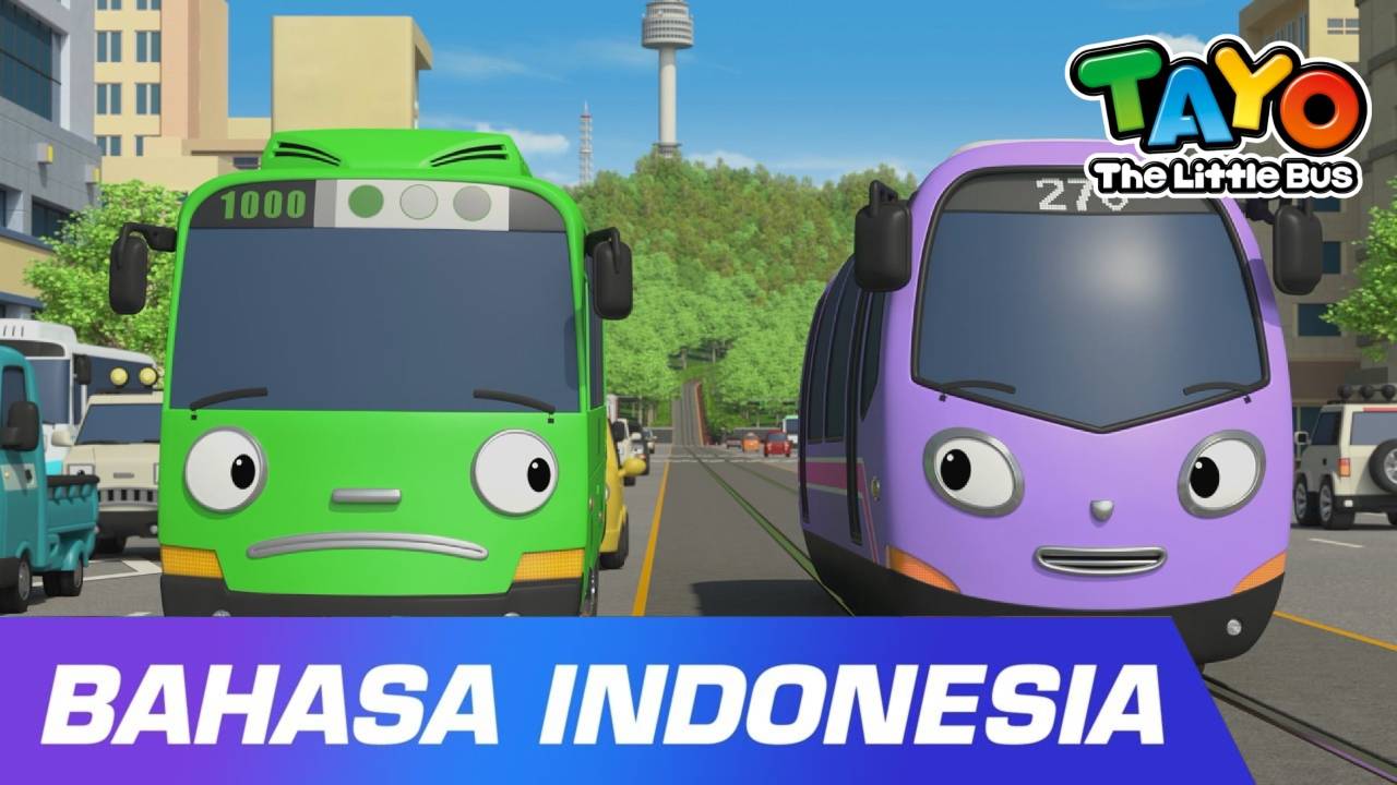 Tayo Bus Kecil - Ep 10 - Trammy Yang Senang | Tayo S6 - Bahasa Indonesia (2010)
