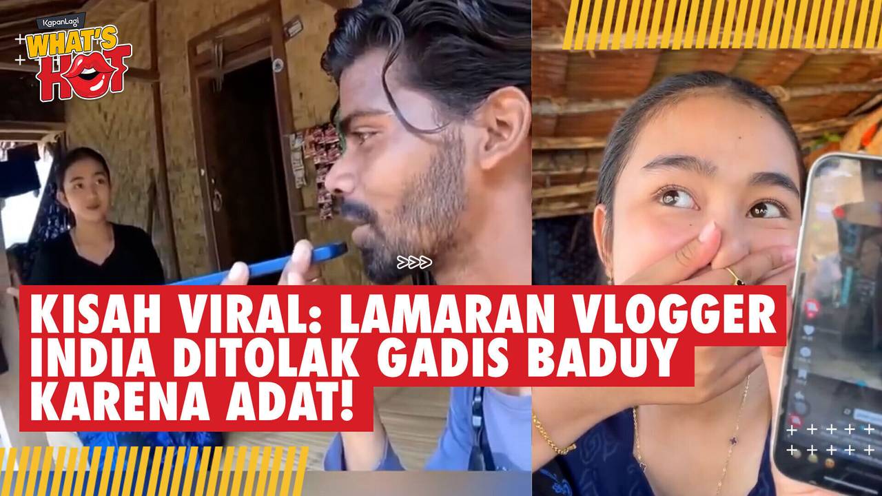 Kisah Viral: Gadis Baduy Tolak Lamaran Pria India, Adat Lebih Penting dari Cinta?