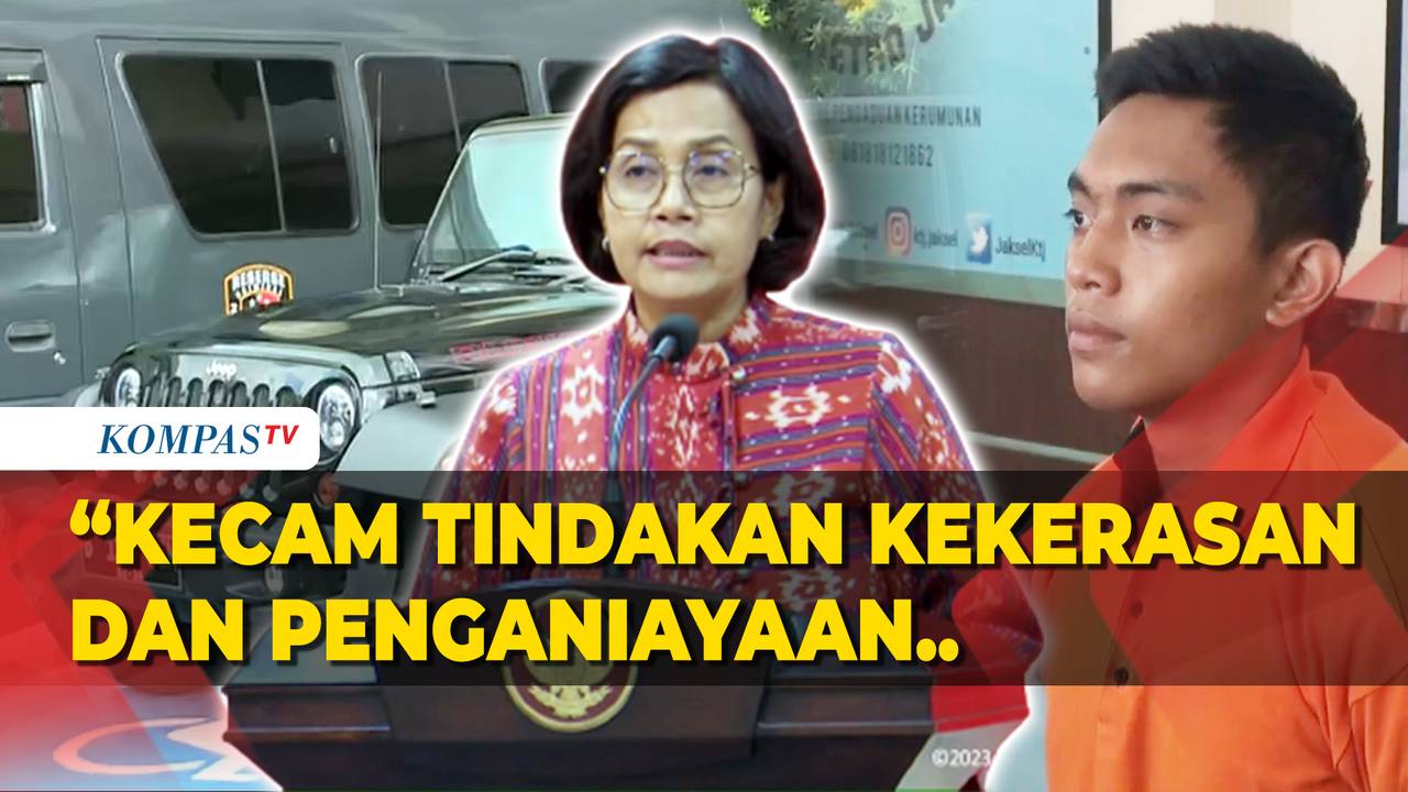 Sri Mulyani Respon Kasus Anak Pejabat Pajak Aniaya Remaja Hingga Tak Sadarkan Diri - Kompas TV