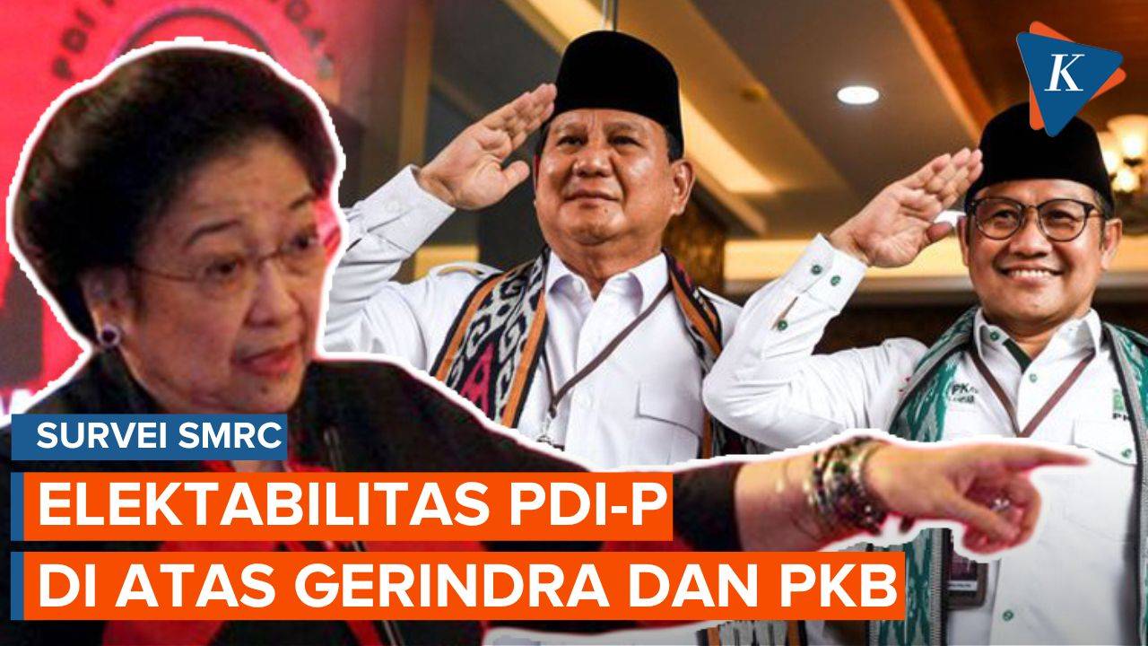 Survei Terbaru SMRC: Elektabilitas PDIP Makin Naik, Disusul Gerindra dan PKB - Kompascom | Vidio