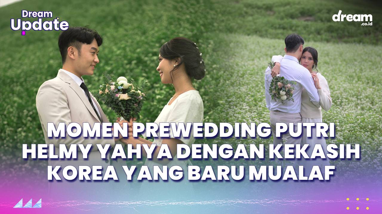 Momen Romantis Prewedding Anak Helmy Yahya dengan Oppa Korea | Vidio
